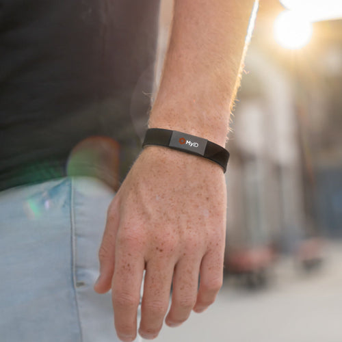 Flex Silicone Medical ID Bracelets