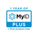1 Year of MyID Plus + First Product Free