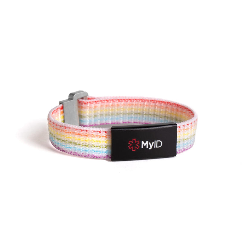MyID Flex Nylon Medical ID Bracelet - MyID Shop