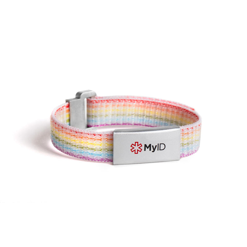 MyID Flex Nylon Medical ID Bracelet - MyID Shop